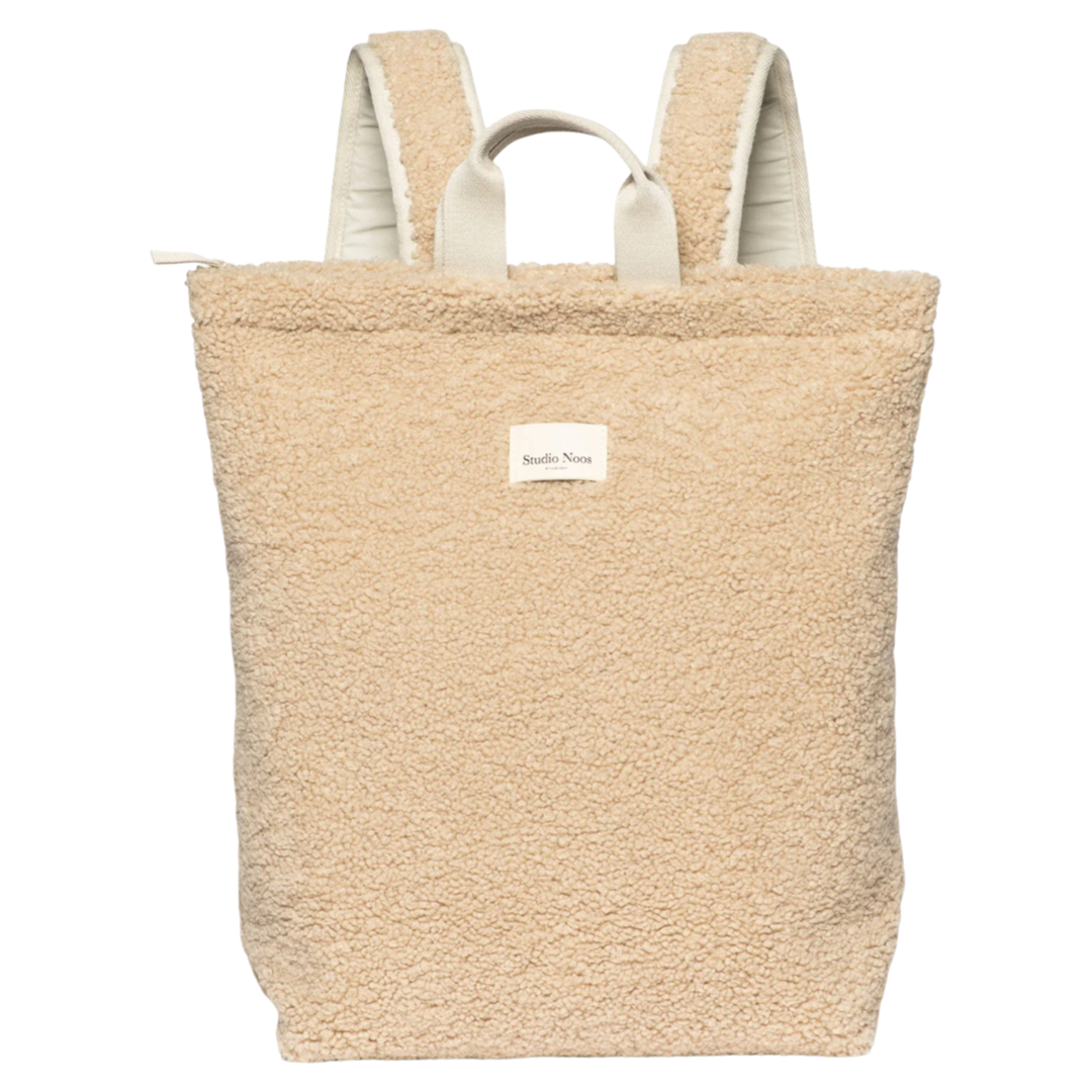 Ecru Teddy Adult Backpack – The Earthy Treehouse